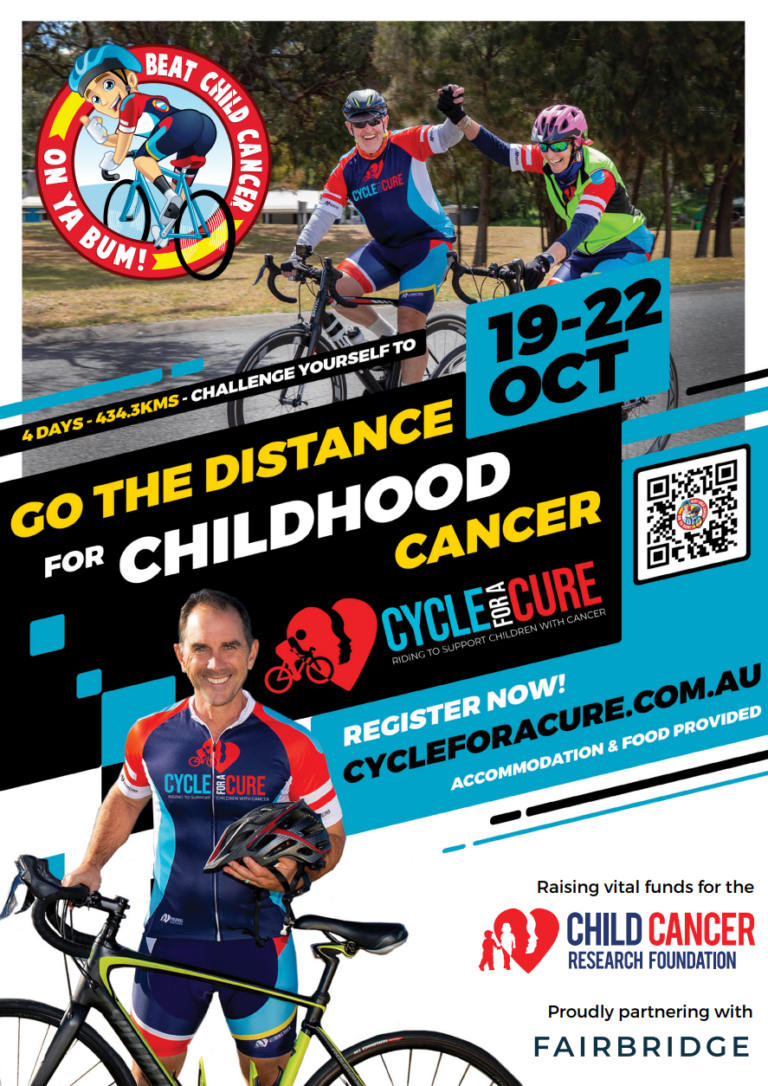 Cycle for a Cure - Riding to Support Children with Cancer - WestCycle
